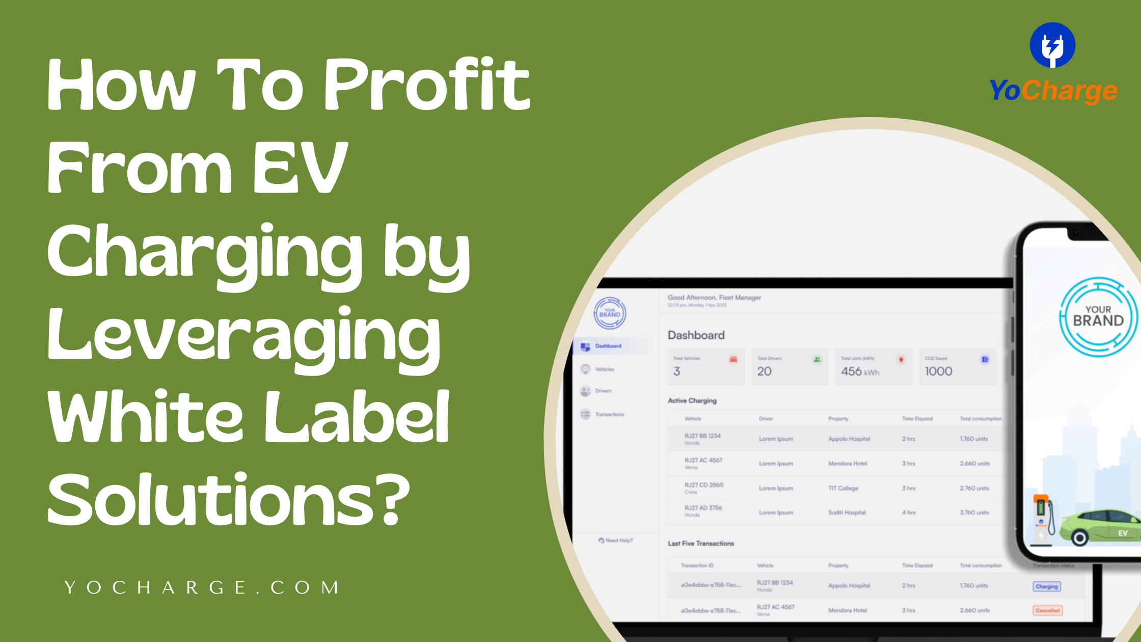 How To Profit From EV Charging by Leveraging White Label Solutions ...