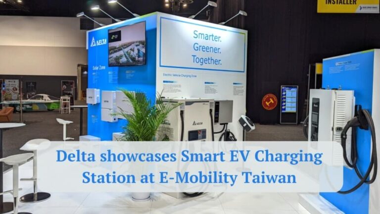 Delta Showcases Smart EV Charging Station at E-Mobility Taiwan - YoCharge